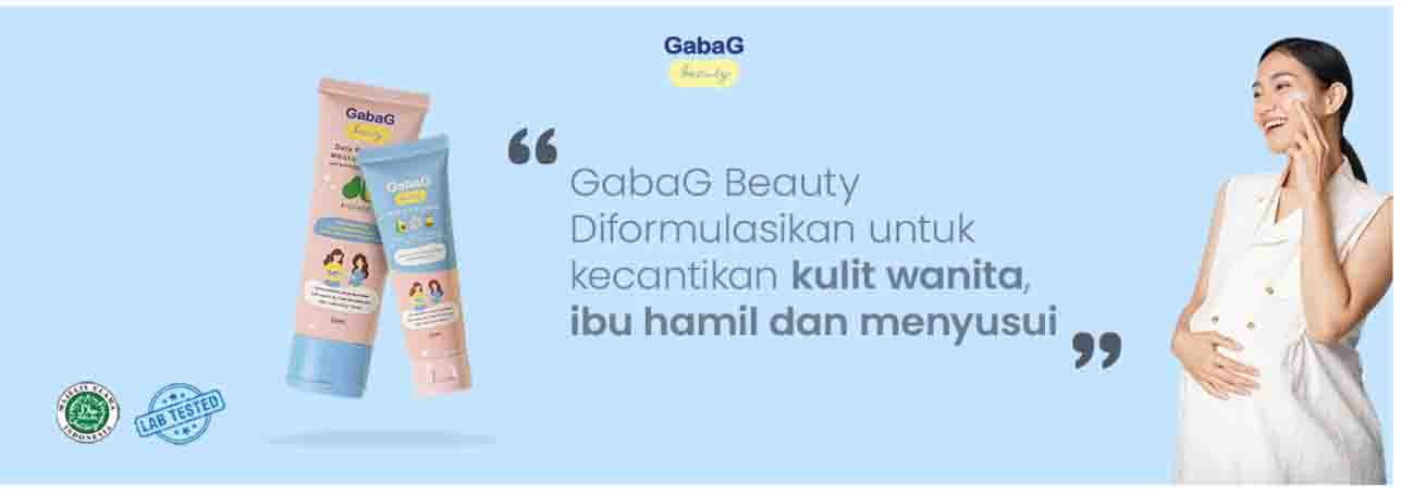Mencoba Skincare Aman untuk Busui dari Gabag Beauty