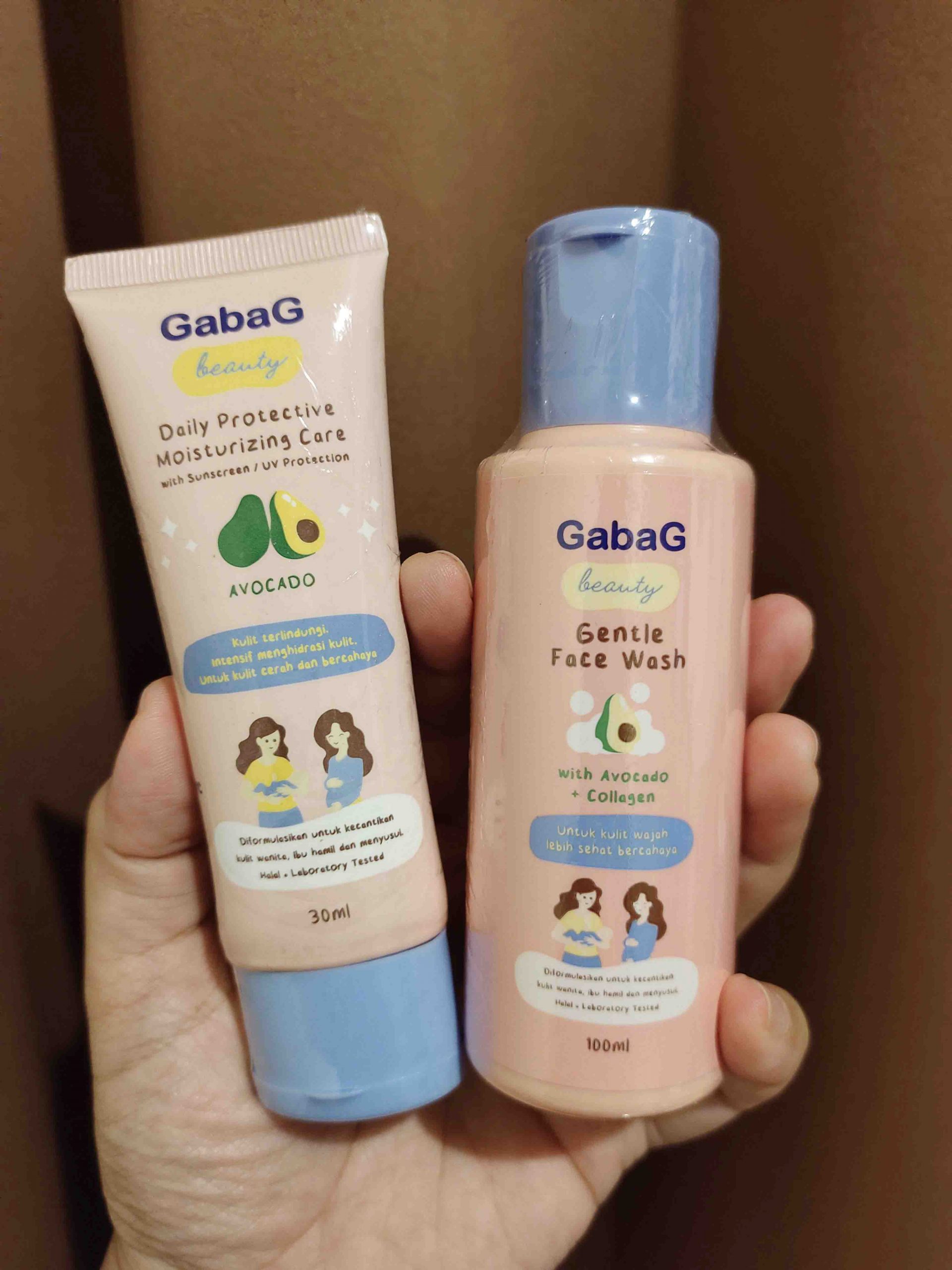 Mencoba Skincare Aman untuk Busui dari Gabag Beauty